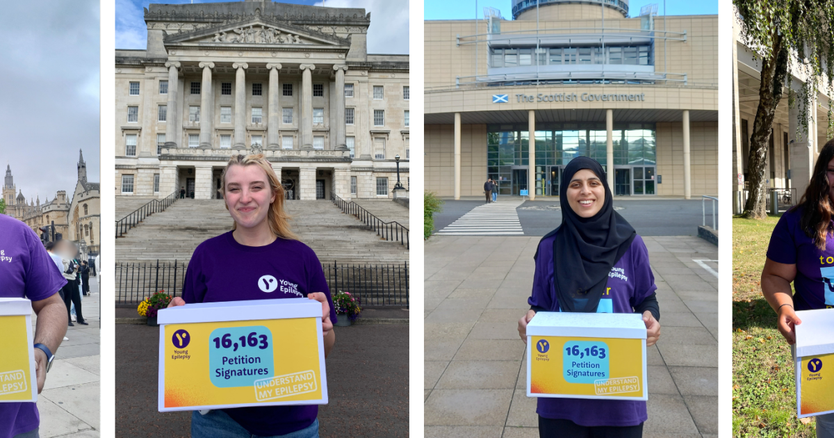 Young people deliver our petition to government!